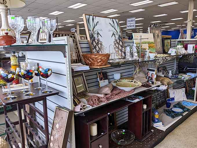 Housewares galore, from practical necessities to items you'll justify buying because they're just so cheap.