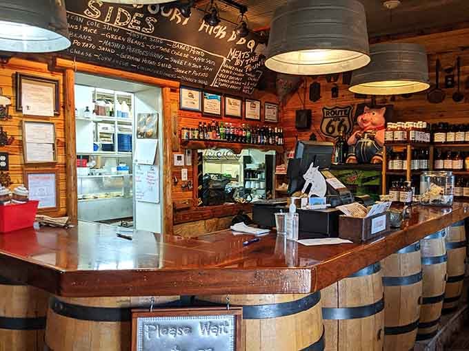 That sauce selection behind the counter offers more variety than a streaming service, but tastier.