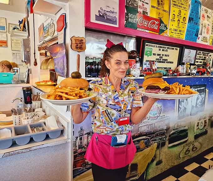 Friendly service with genuine smiles, delivering burgers with the kind of enthusiasm that makes you feel like family.