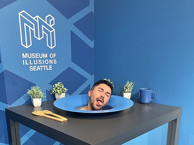 Serving yourself on a platter has never been this literal or this perfect for confusing your dinner guests.