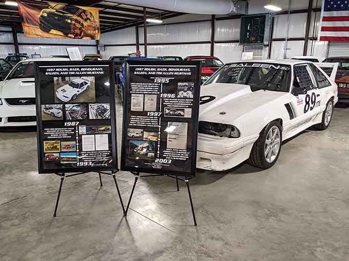 This Saleen racer means serious business, unlike your nephew's souped-up Honda in the driveway.