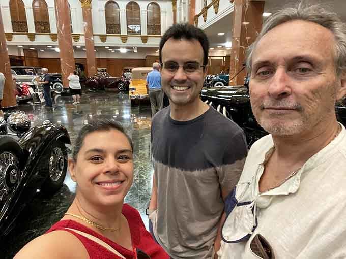 Those smiles tell you everything you need to know about the experience waiting inside these hallowed automotive halls.