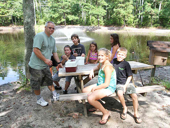 Family fishing trips where everyone's a winner, even if the fish have other ideas about your angling skills.