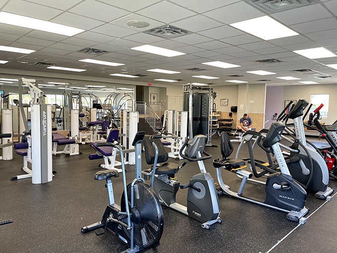 The fitness center means you can work off those vacation calories without leaving the resort grounds.