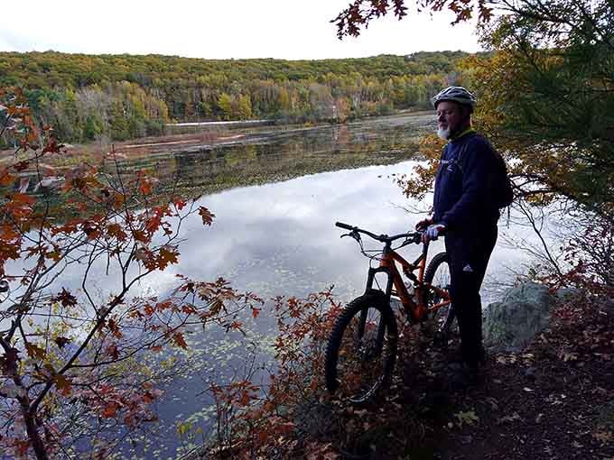 Mountain biking through autumn colors combines cardio with scenery in ways your gym treadmill could never match.