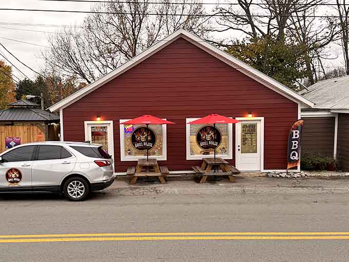 BBQ joints in small towns always know something the fancy city restaurants forgot about flavor.