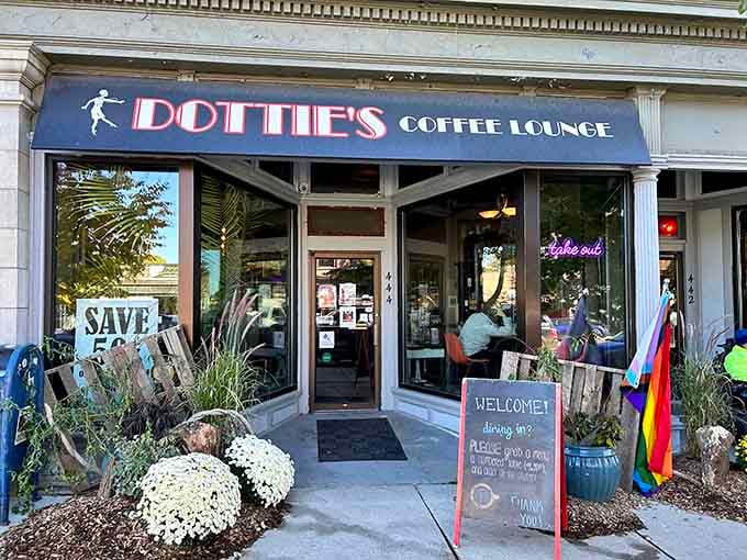 Dottie's Coffee Lounge welcomes you with the kind of genuine community vibe that money can't buy anywhere.