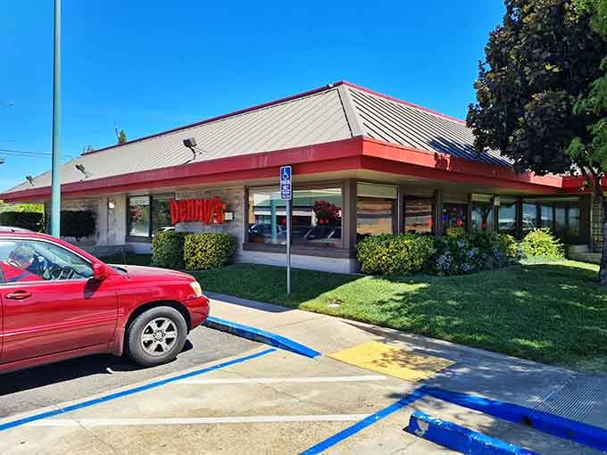 Yes, even Placerville has a Denny's, because sometimes you need familiar comfort food at 2 AM without judgment.