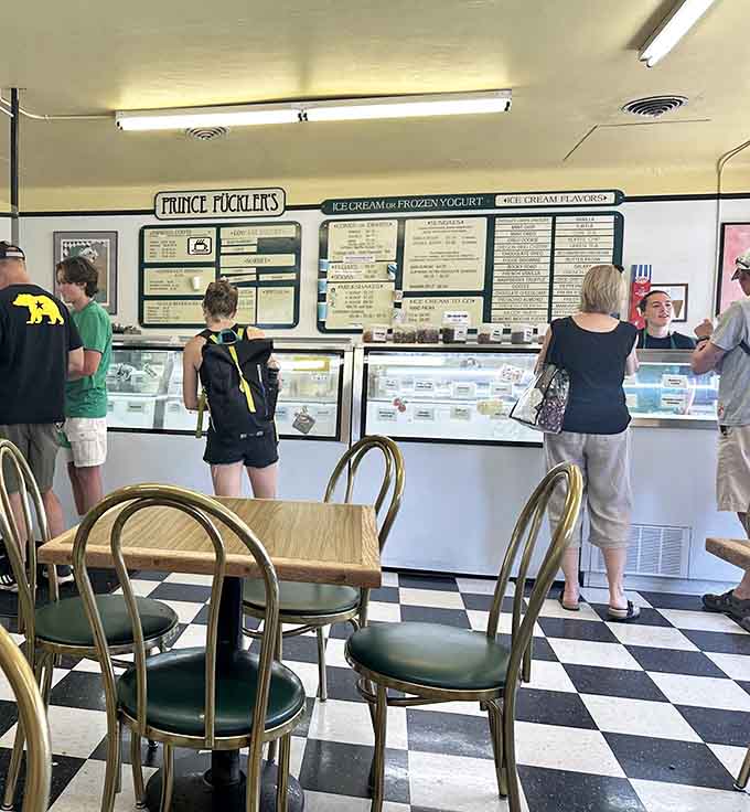 Real customers making real decisions about flavors, which is somehow more stressful than choosing a mortgage but infinitely sweeter.