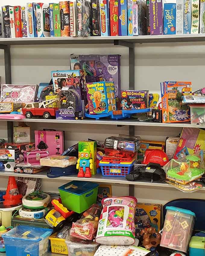 Toys and games from childhood past sit ready to spark joy in a whole new generation of kids.