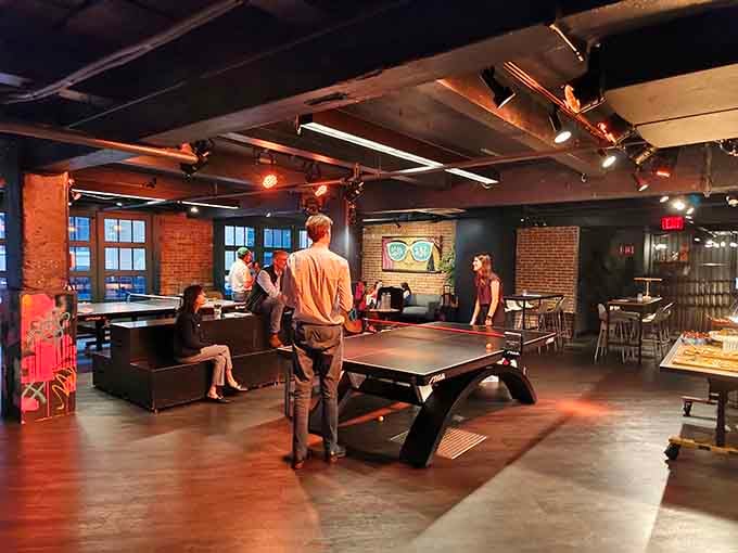 Nothing brings people together quite like the universal experience of wildly missing an easy ping pong shot.