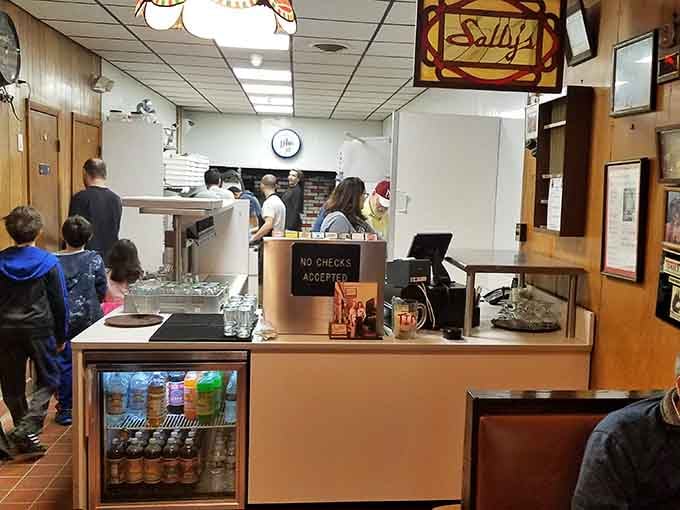 The order counter is where dreams begin and hungry anticipation reaches its absolute peak.