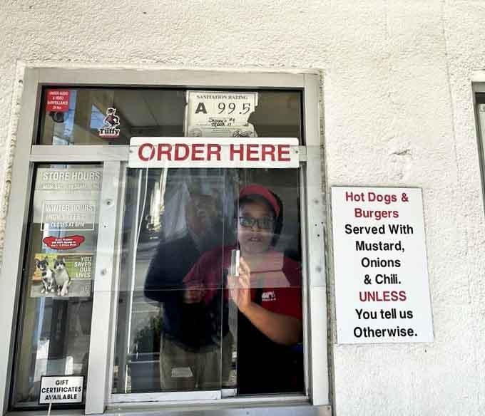 Friendly faces behind the window mean your food comes with a smile, not attitude or pretension.