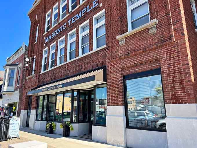 Antique shopping in a historic building beats scrolling through online marketplaces while your soul slowly dies inside, guaranteed.