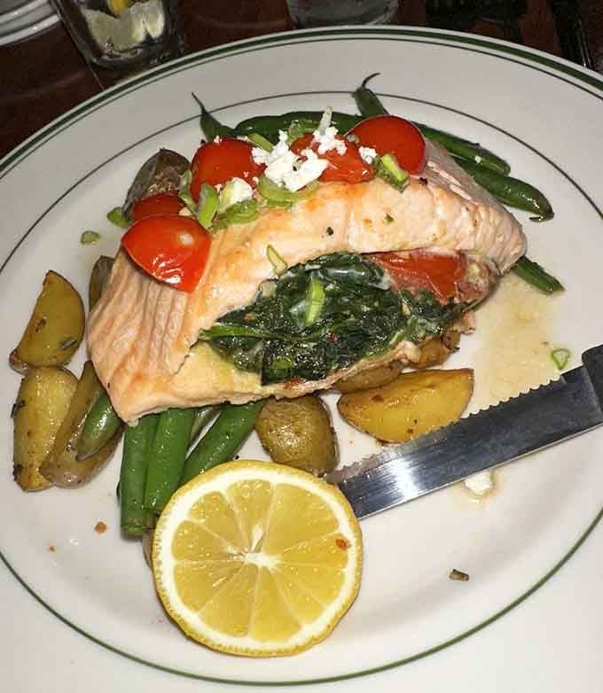 Salmon that looks this good should probably require a reservation and possibly a background check to order.