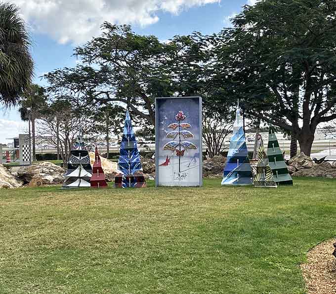 Surrealist garden installations that prove Dal&iacute;'s influence extends well beyond canvas and into three-dimensional outdoor spaces.