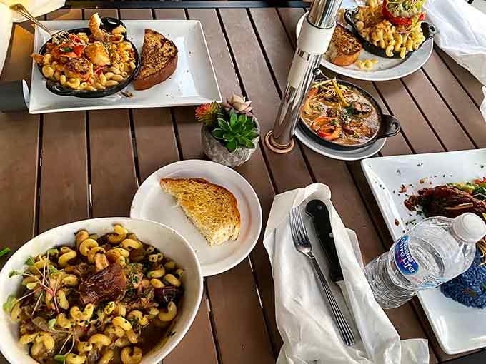 When your table looks like this, you know someone in the kitchen understands that variety is life's greatest seasoning.