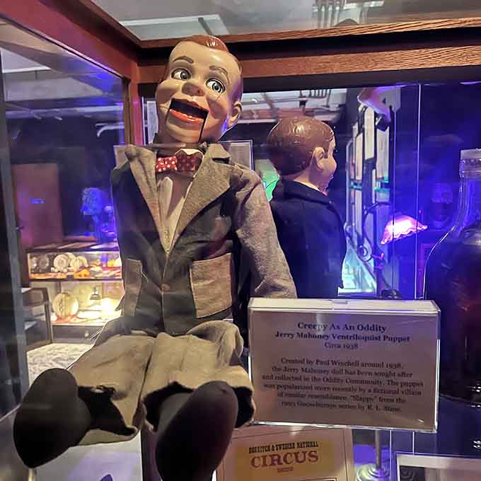 Vintage ventriloquist dummies remind us that entertainment used to be significantly more unsettling than Netflix.