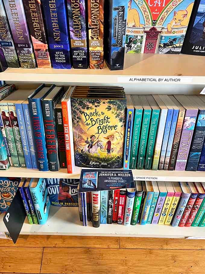 Village Books and Paper Dreams variety of books includes staff recommendations guiding you toward your next favorite story.