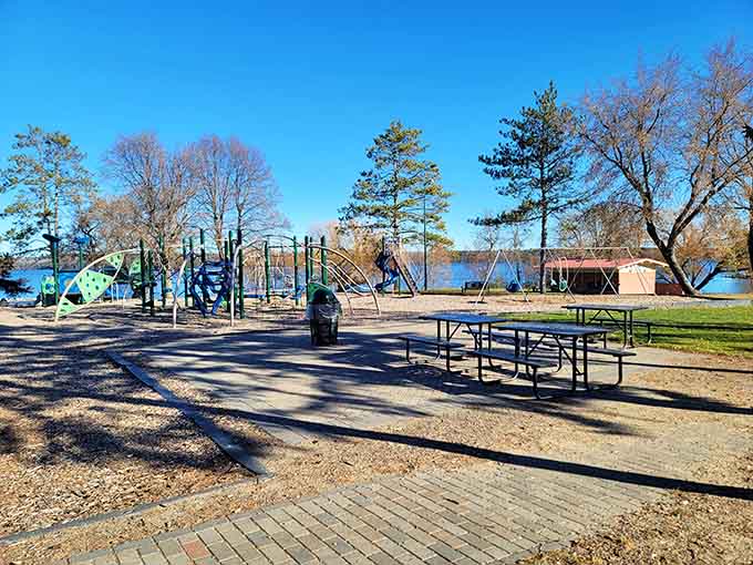 City Park offers lakeside views where kids play and adults remember what relaxation actually feels like without WiFi.
