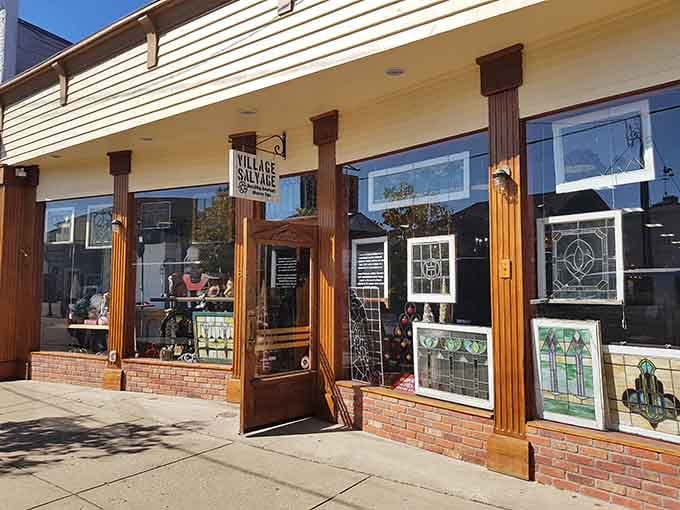 Village Salvage showcases architectural elements and unique finds that make you rethink your entire home decorating strategy immediately.