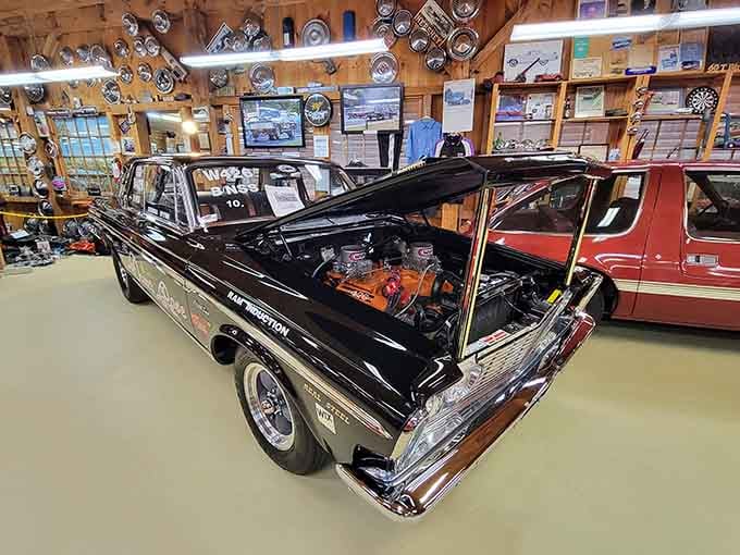 When they built cars like this, "fuel efficiency" meant you could actually find a gas station eventually.