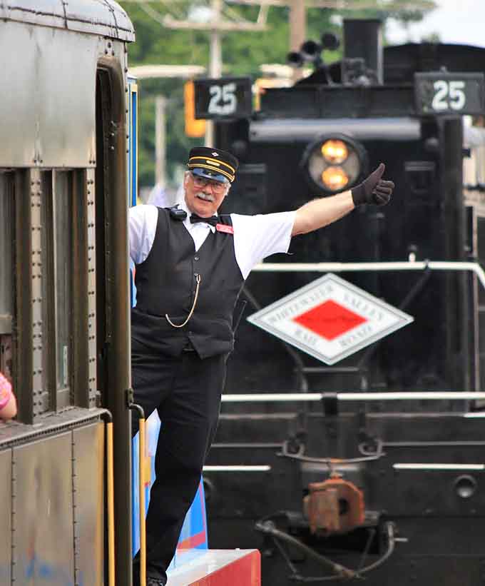 When your conductor waves like he genuinely means it, you know you've found something authentically wonderful.