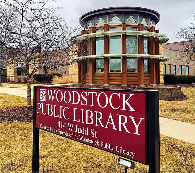 The public library's unique architecture suggests that reading deserves a setting more interesting than standard rectangular boxes everywhere.