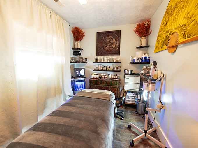 Every treatment room is designed with one goal: helping you remember what it feels like to truly relax.