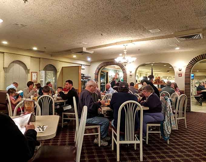 A full dining room on a weeknight tells you everything you need to know about this place.