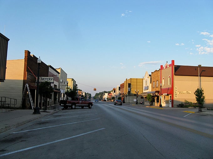 Golden hour transforms ordinary buildings into something special, just like affordable living transforms retirement plans.