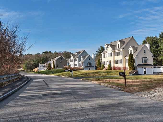 Neat homes line curving streets in neighborhoods where kids still play outside and everyone knows the mail carrier's name.
