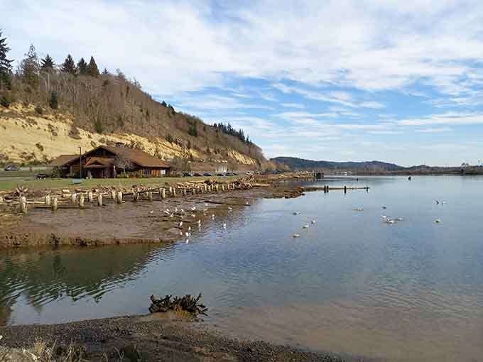 Morrison Riverfront Park's shoreline offers waterfront views without the waterfront price tag you'd find elsewhere in Washington.
