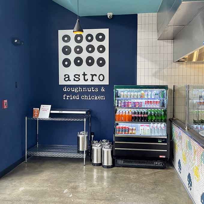 The self-serve station where coffee dreams come true, complete with enough options to customize your perfect morning fuel.