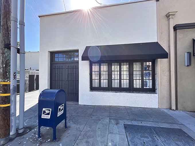 The post office stands ready to send your "wish you were here" postcards, though honestly, you'll want to stay.