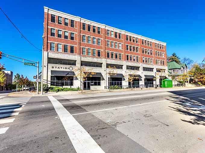 Station 11's modern design brings fresh energy to downtown, proving Bloomington embraces both history and future progress.