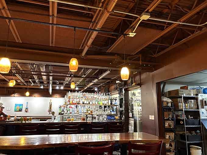 Plenty of seating means you won't have to fight for a table, just for seconds.