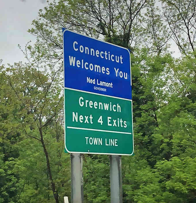Connecticut Welcomes You &ndash; and yes, we noticed you didn't use your turn signal back there.