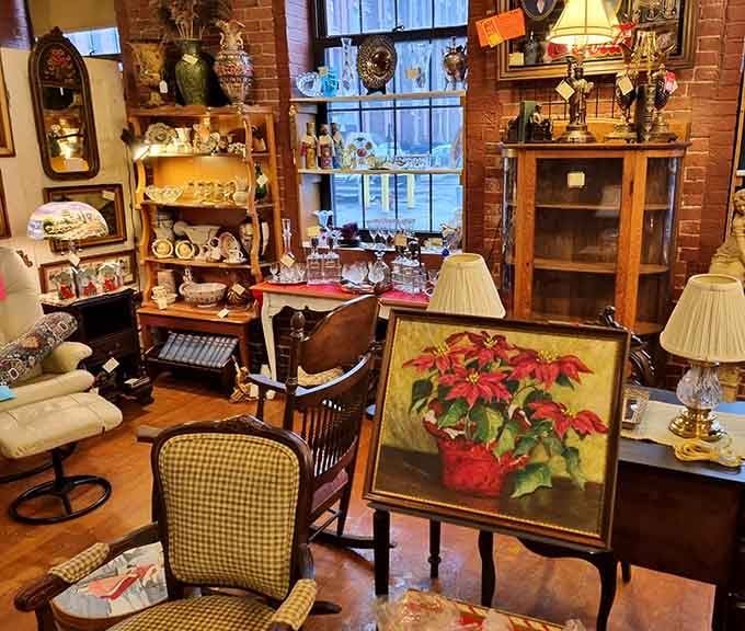 One person's clutter is another person's carefully curated collection, and this place celebrates that philosophy with gusto and style.