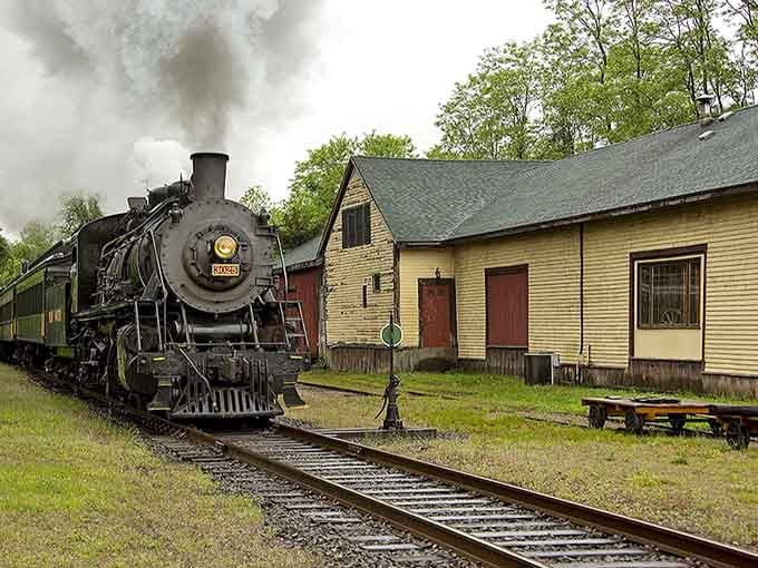 Vintage train stations and billowing steam make you wonder why we ever thought progress meant giving up romance.