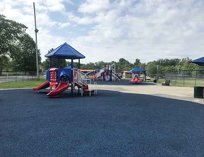 Playgrounds and ball fields where future Kentucky basketball stars first learn what teamwork really means on summer afternoons.