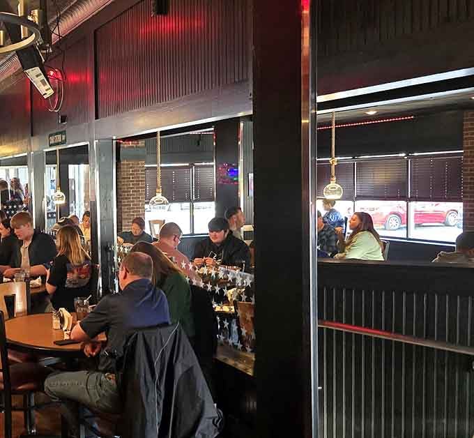 Multiple dining areas mean there's always a perfect spot, whether you're celebrating or just really hungry.