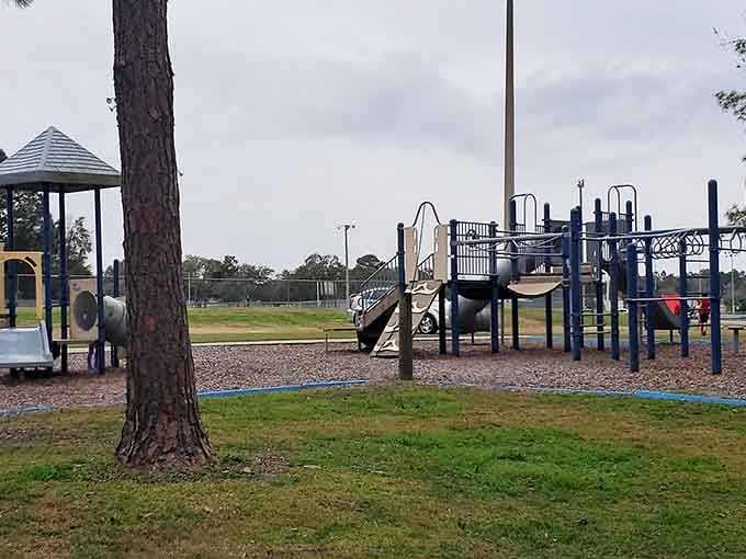 Community parks with actual space to breathe show what affordable living really buys you here.