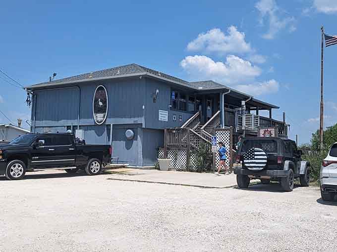 When a restaurant just puts "SEAFOOD" on the building, you know they're not messing around with farm-to-table buzzwords and microgreens.