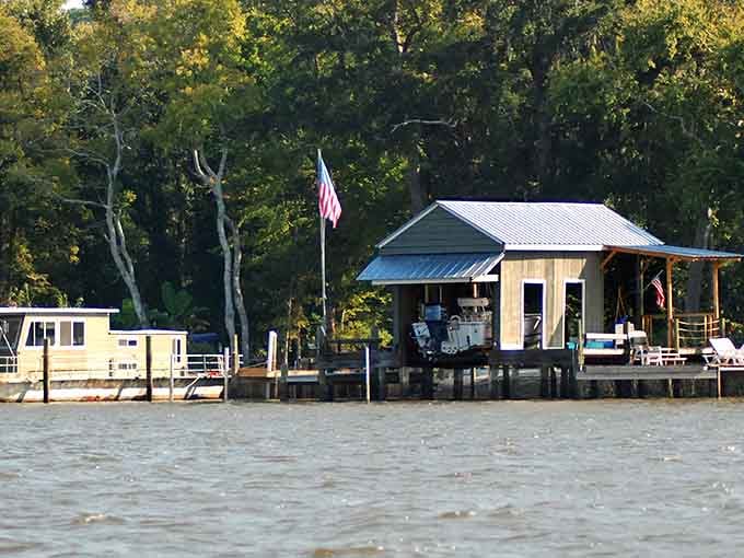 Waterfront living at its finest, where your morning coffee comes with a side of rippling waves and birdsong.