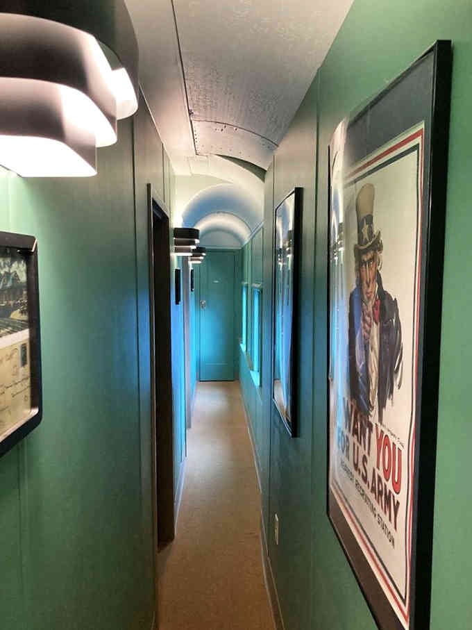 These narrow corridors once echoed with footsteps of volunteers rushing to serve the next trainload of grateful servicemen and women.