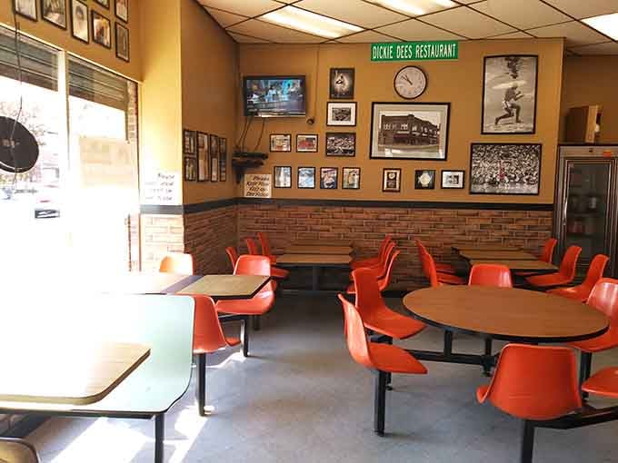 More vintage photos and comfortable seating where countless Newark families have created memories over simple, honest food.