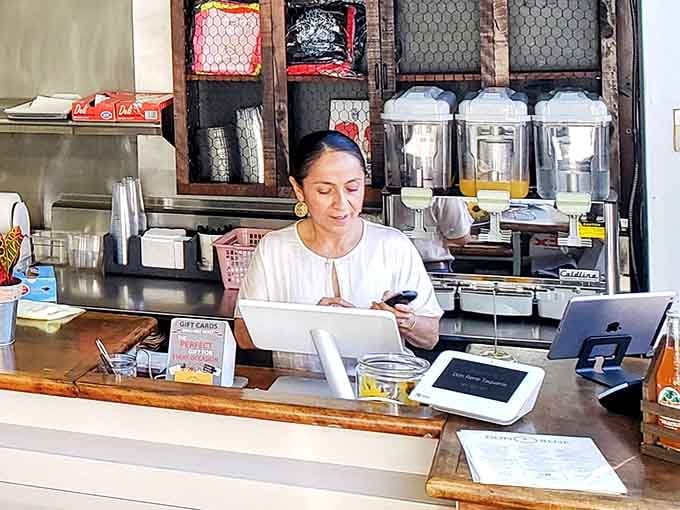 Friendly service and a welcoming counter create that neighborhood spot vibe where everyone feels like a regular from day one.