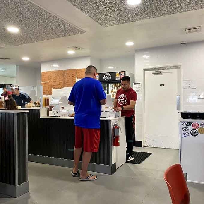 The order counter is where dreams are spoken aloud and transformed into pounds of perfectly smoked meat and happiness.