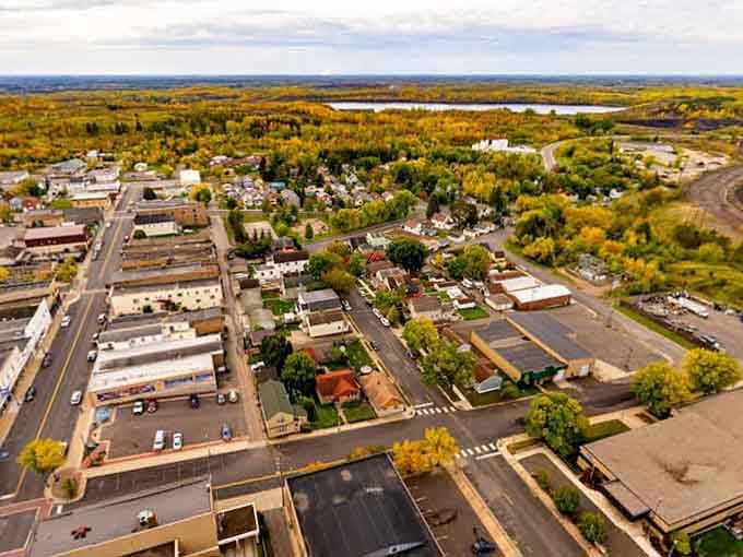 Tree-lined streets and tidy neighborhoods prove that Iron Range living means space, nature, and genuine community.